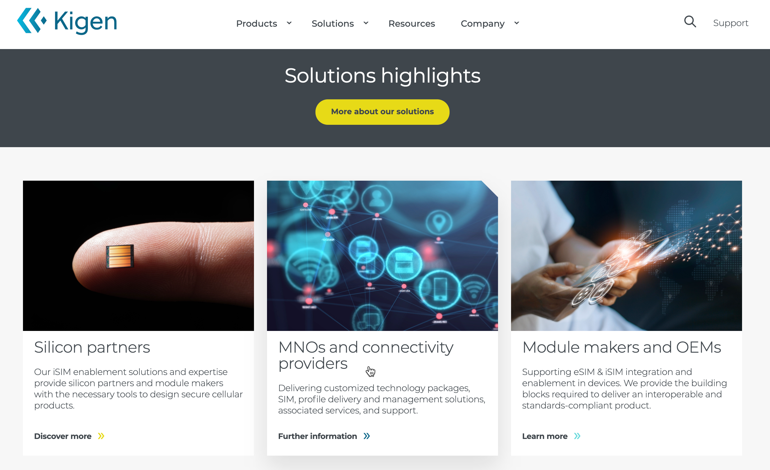 Cylogy Portfolio | Kigen Corp Website Maintenance and Optimization : Cylogy